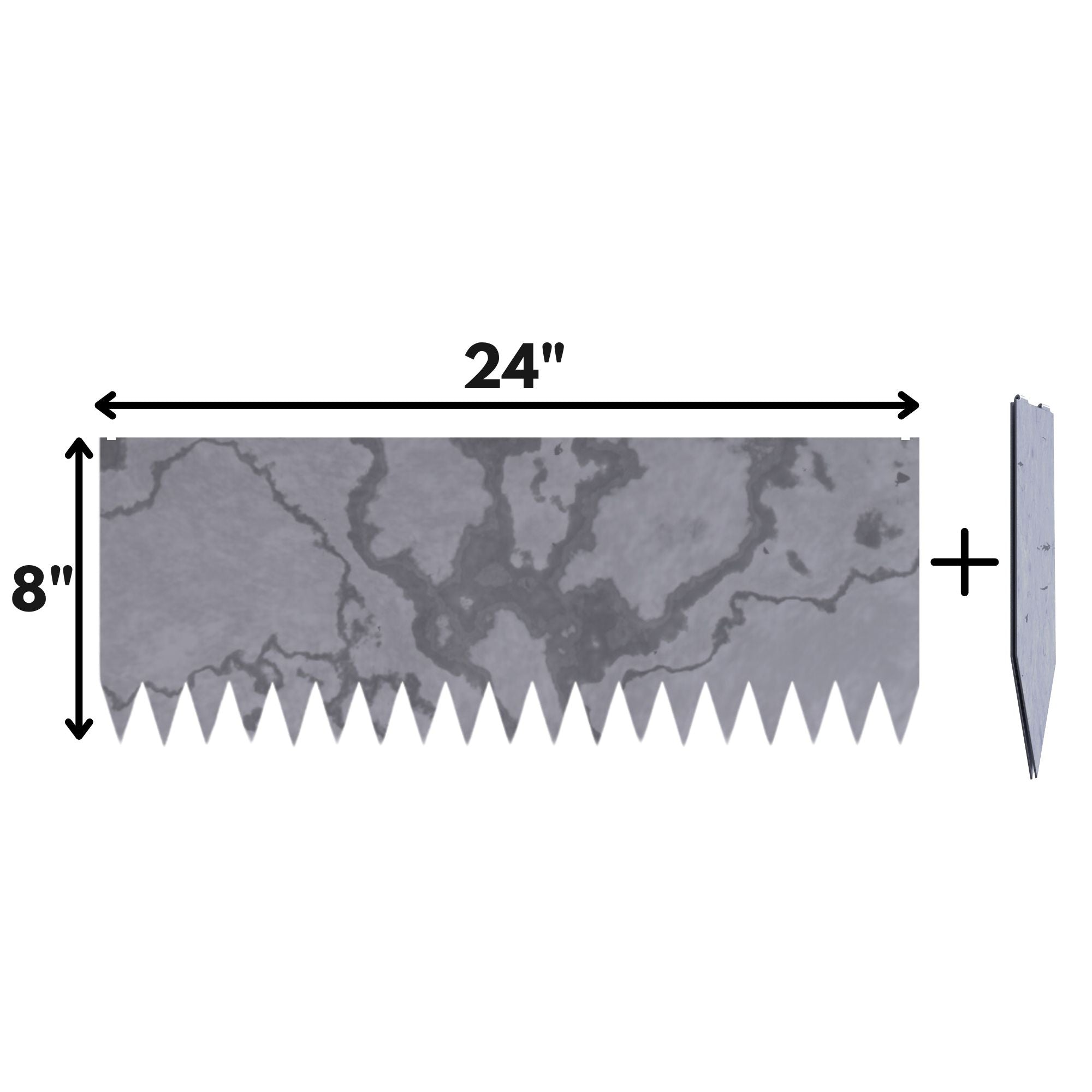 Custom Lawn Edging | Custom Length Edging | Lawn Border